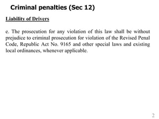 Anti-Drunk and Drugged Driving Act (RA 10586).pptx