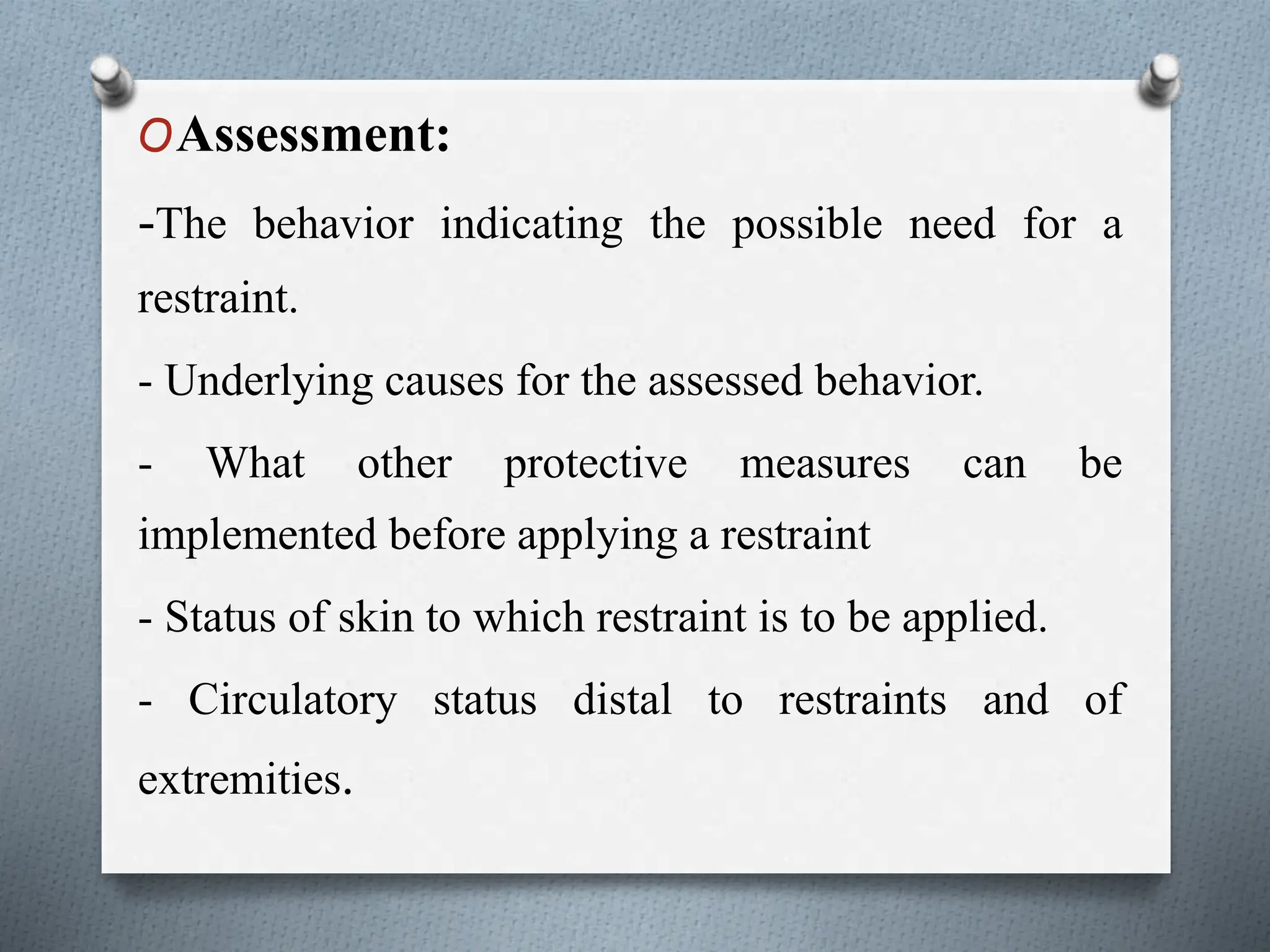 Restraint, anti-embolism and traction.pptx
