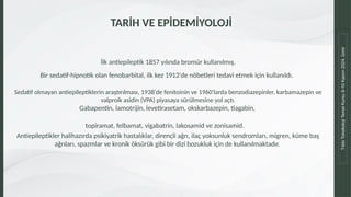 anti epileptic drugs use for toxicologyyy | PPTX