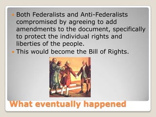 Anti Federalists(Govt Project) | PPTX