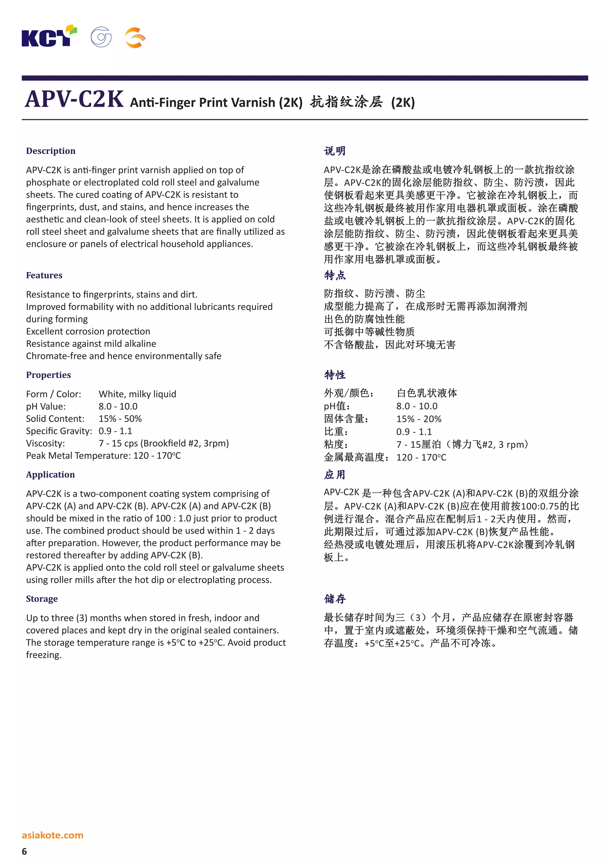 Anti-finger Print Varnish Catalog | PDF