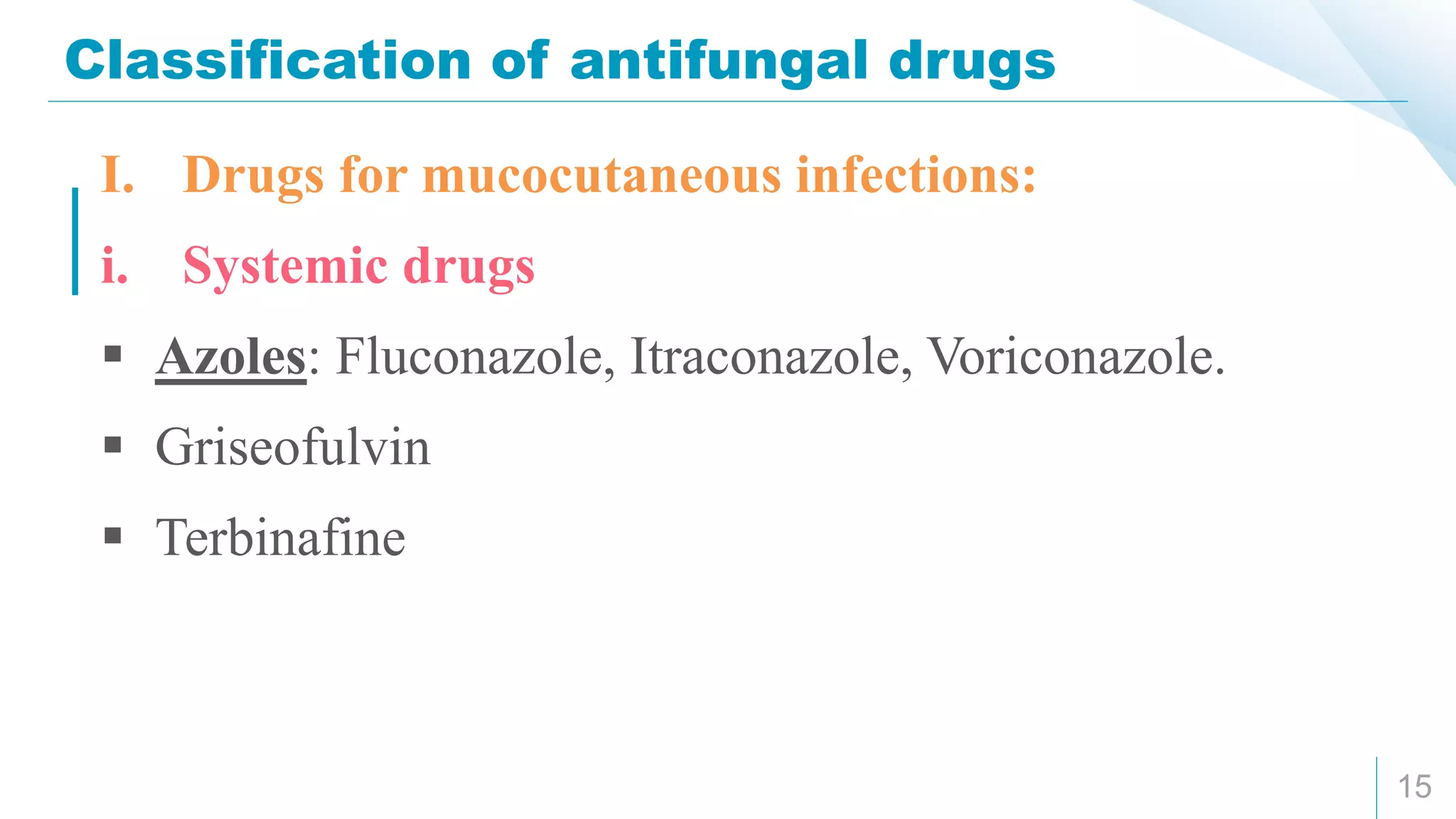 Anti-Fungal drugs | PPTX