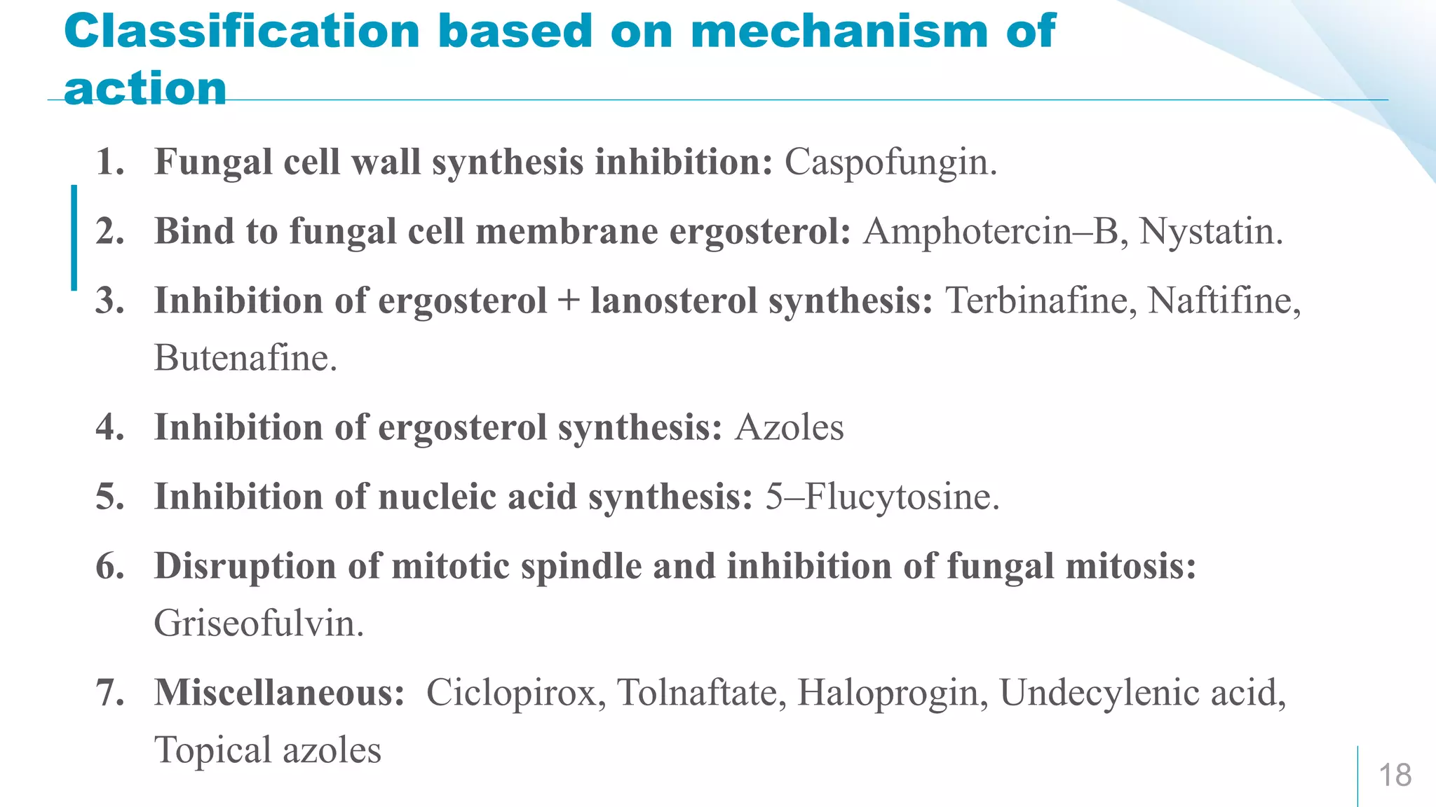 Anti-Fungal drugs | PPTX