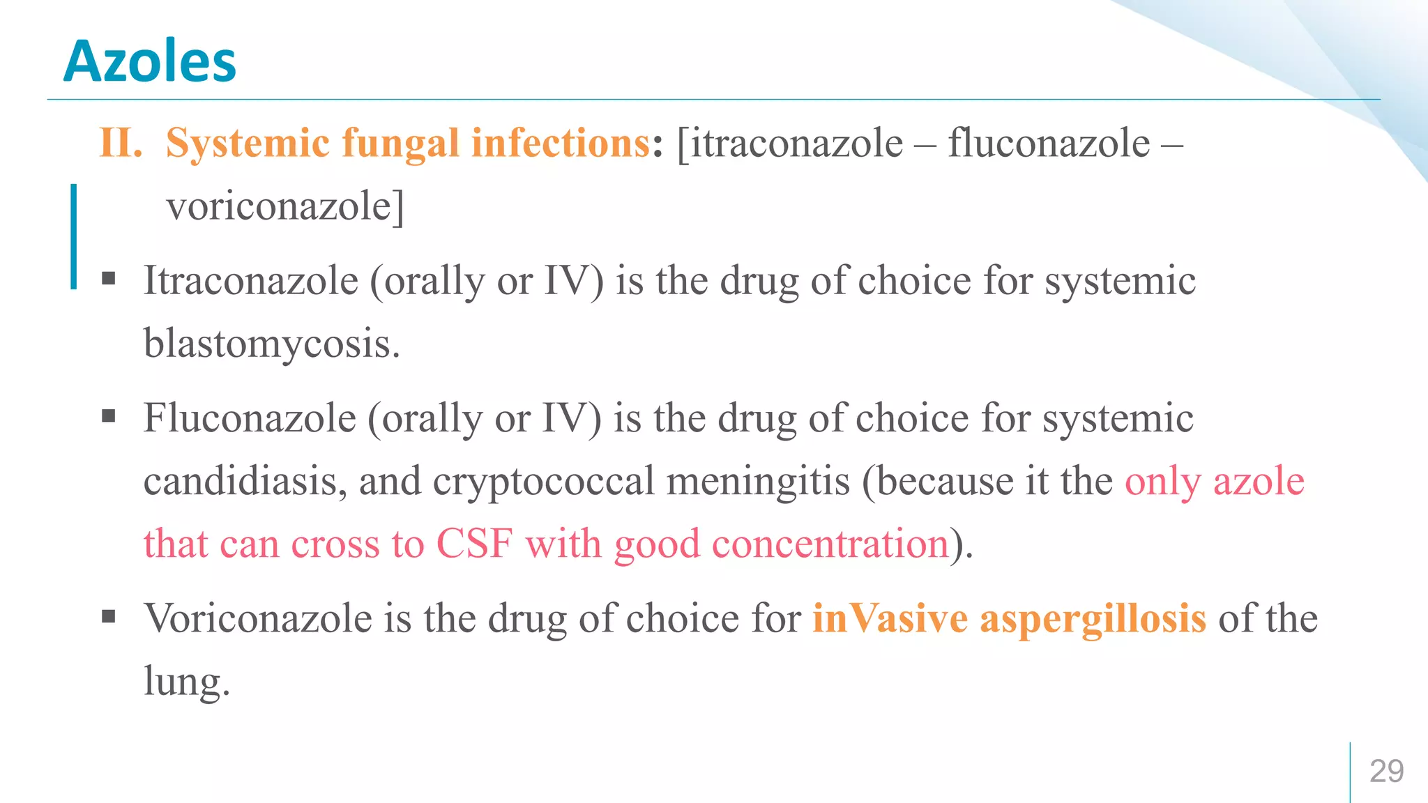 Anti-Fungal drugs | PPTX