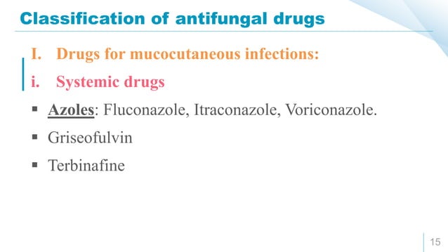 Anti-Fungal drugs | PPTX