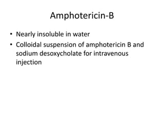Anti-fungal Agents 25-8-15 (1).pptx pharmacology | PPTX