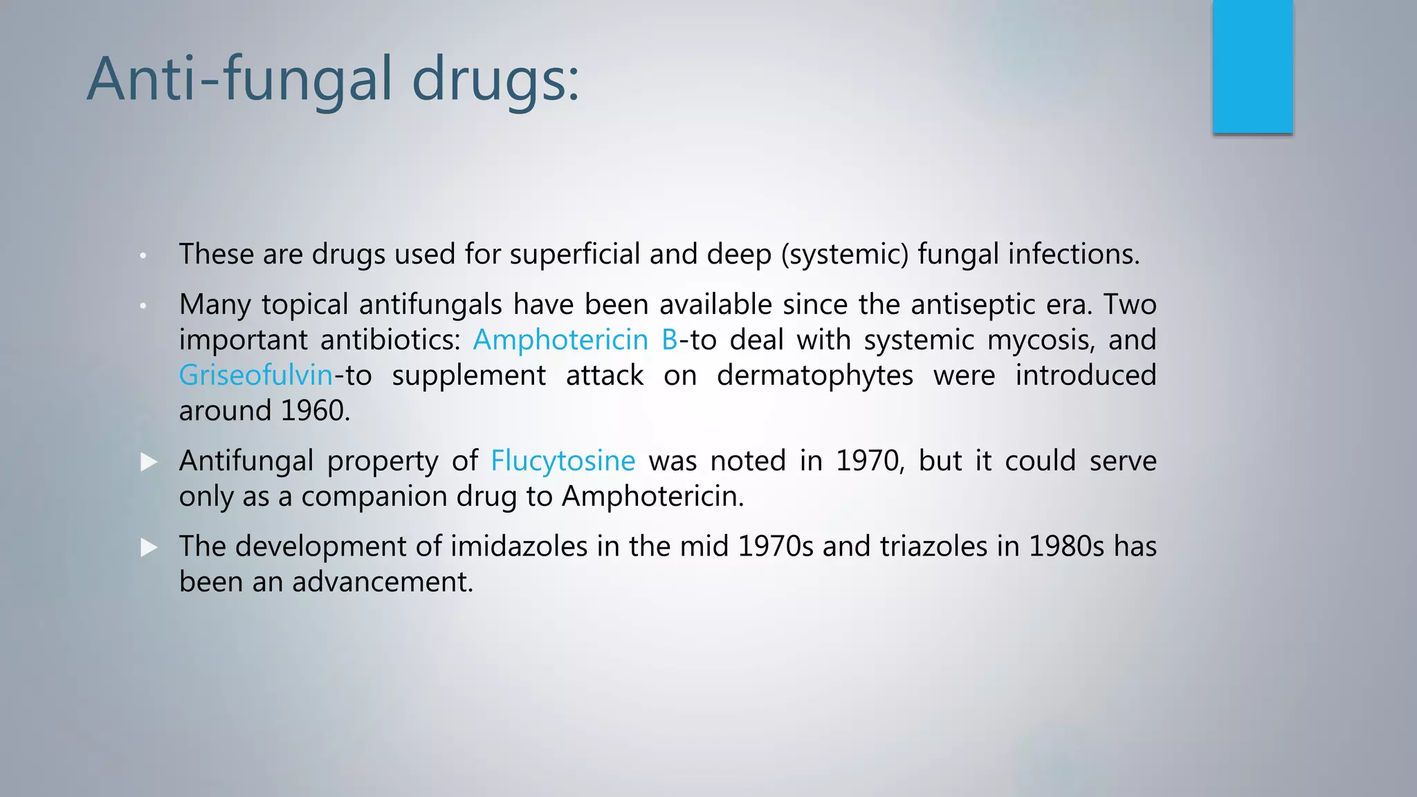 Anti fungal drugs | PPT