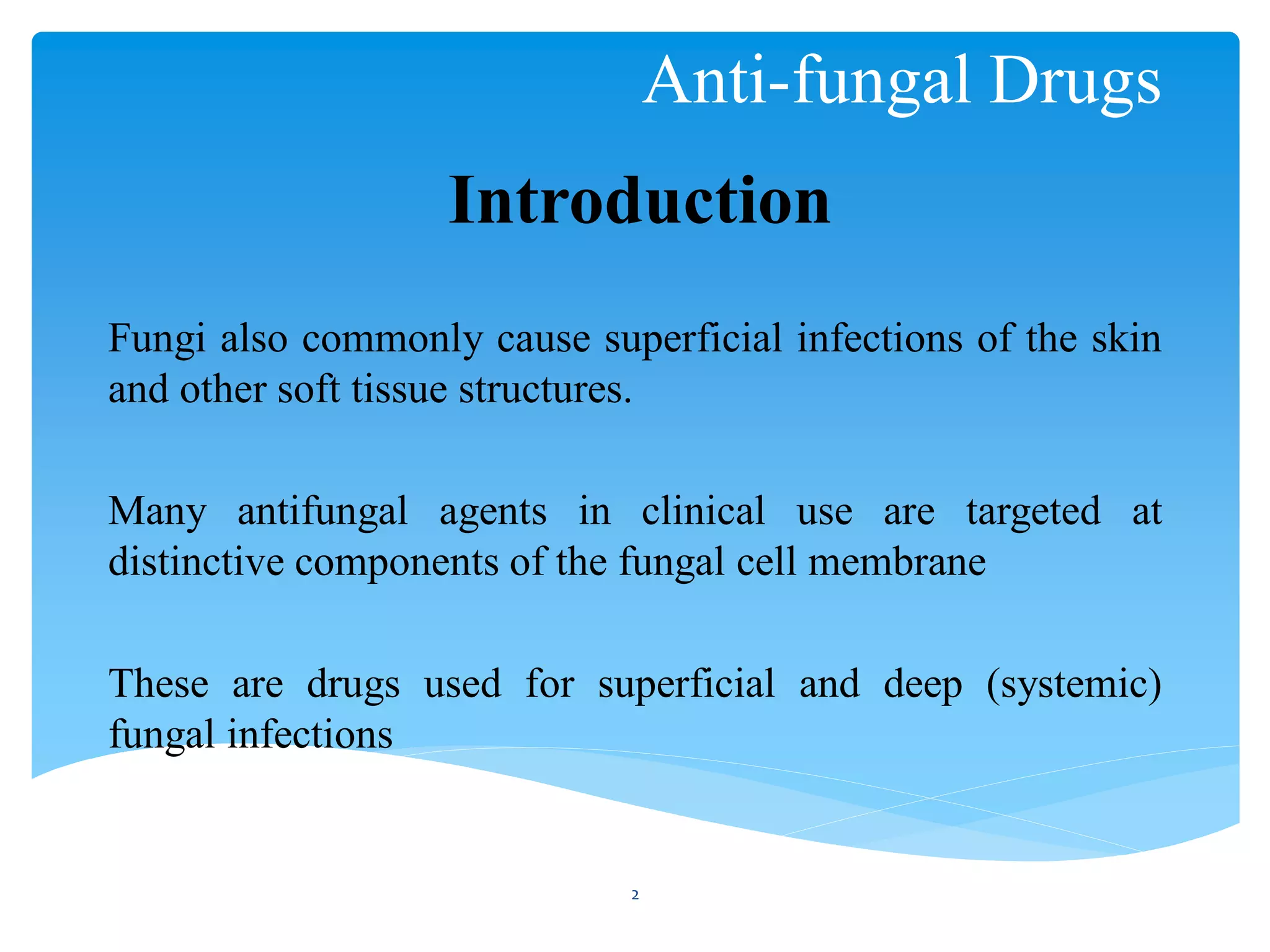 Anti fungal drugs (Antibiotics) | PDF