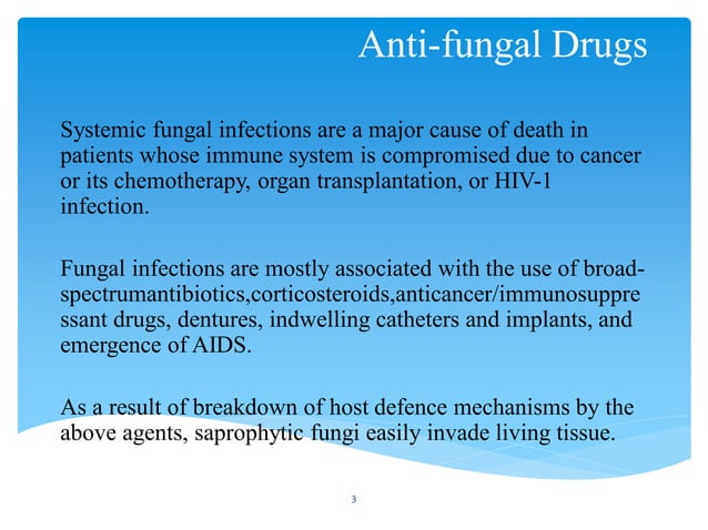 Anti fungal drugs (Antibiotics) | PDF | Skin and Dermatology | Diseases ...