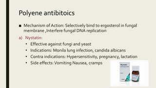 Anti fungal drugs | PPTX