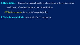 Anti-fungal drugs | PPTX | Skin and Dermatology | Diseases and Conditions