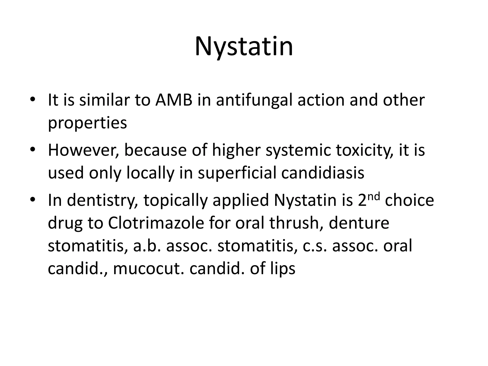 Anti-fungal drugs | PPTX