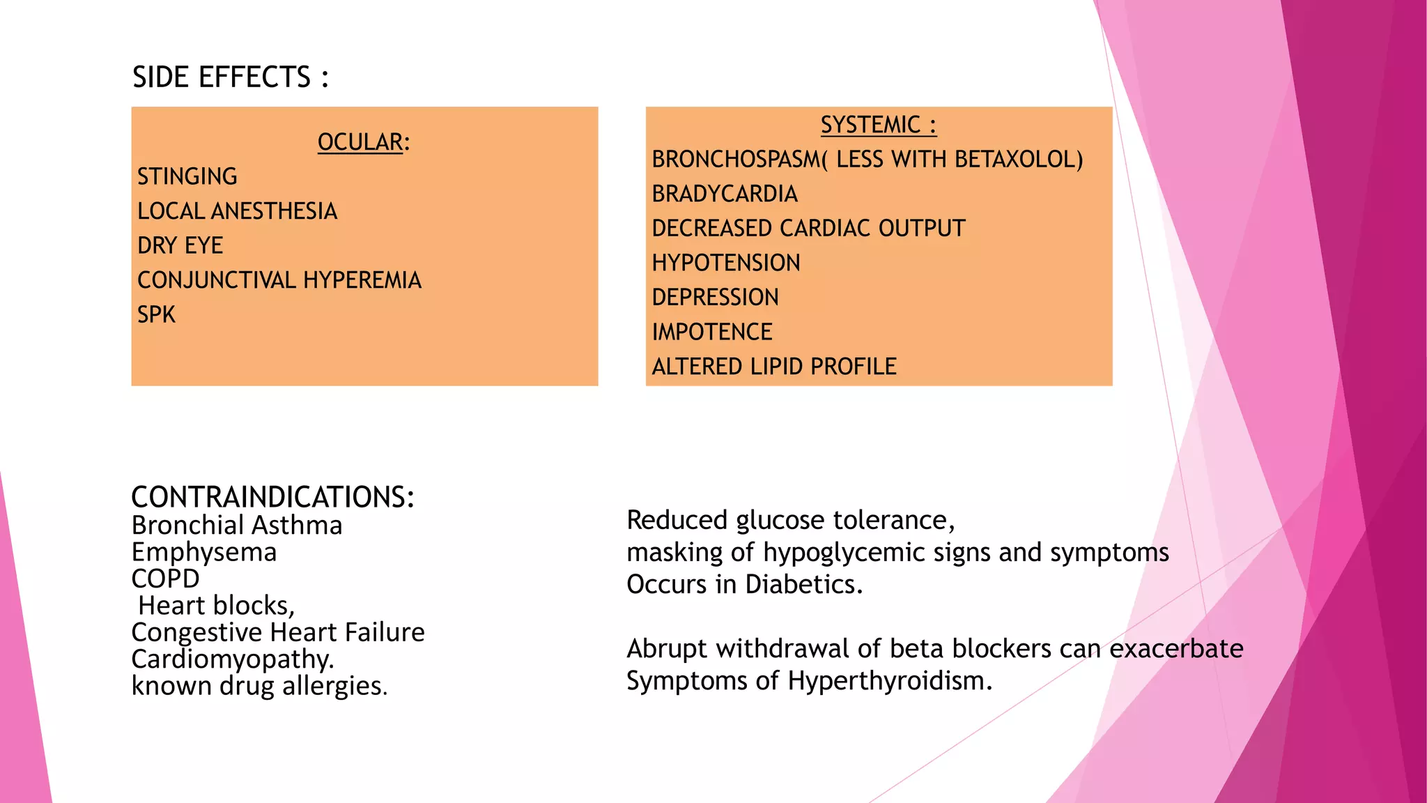 Anti glaucoma drugs | PPTX