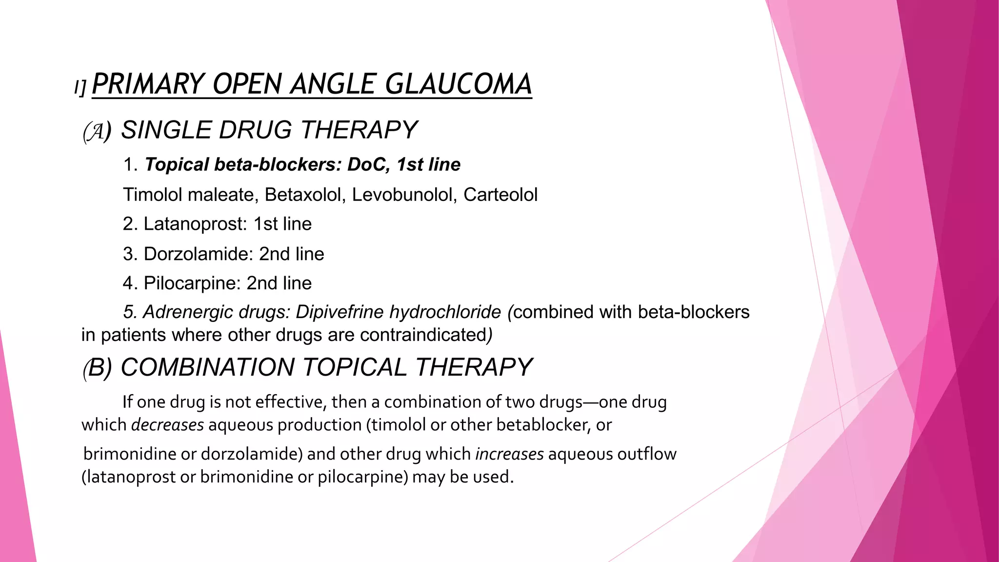 Anti glaucoma drugs | PPTX