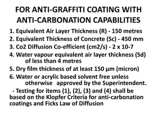 Anti graffiti coating presentation | PPT