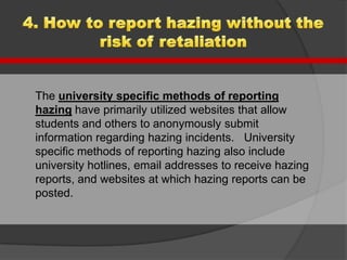 Anti hazing 4.2-06 | PPT