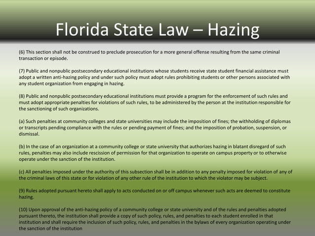 Anti hazing education plan | PPTX | Undergraduate Education | College ...