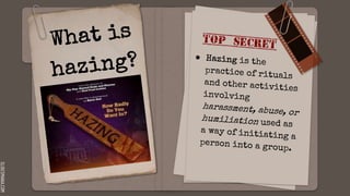 Presentation on Anti-Hazing Law in the Philippines | PPTX