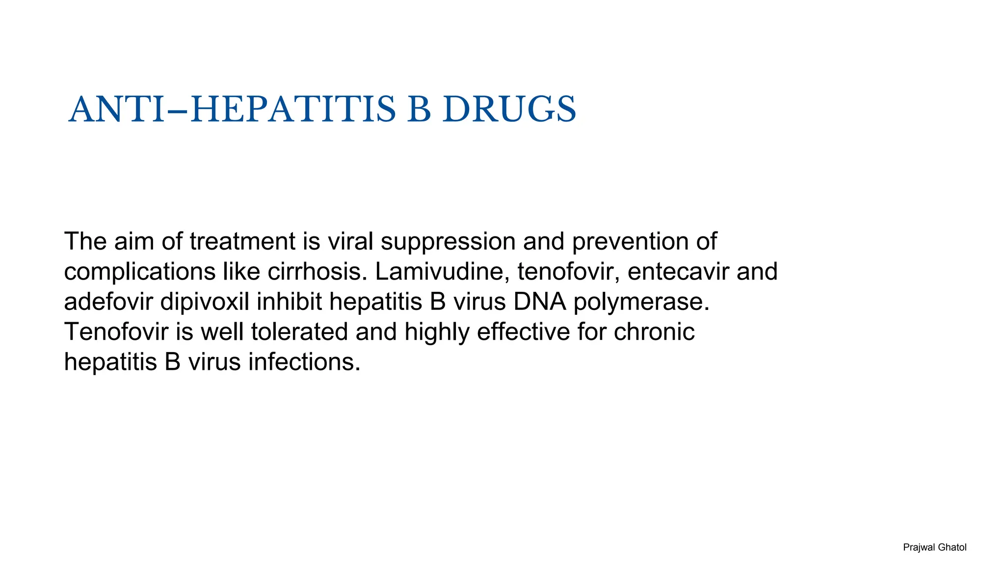 Pharmacology of ANTI-HEPATITIS Drugs.pptx