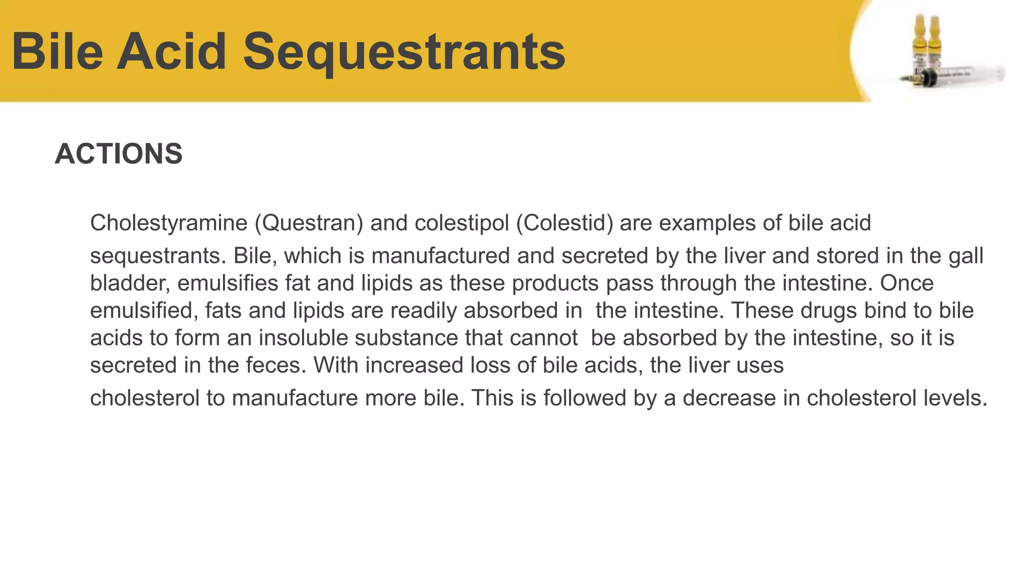 Anti hyperlipidemic-drugs-presentation | PPTX
