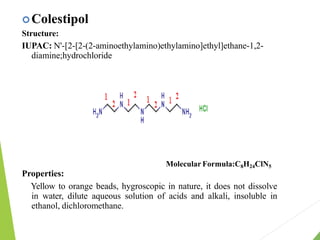 Anti hyperlipidemic agents ppt | PPTX