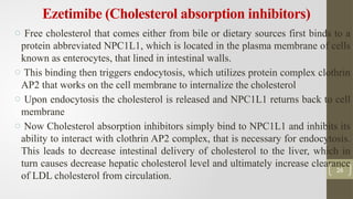 Anti-hyperlipidemic drugs.drugs used against hyperlipidemia | PPTX