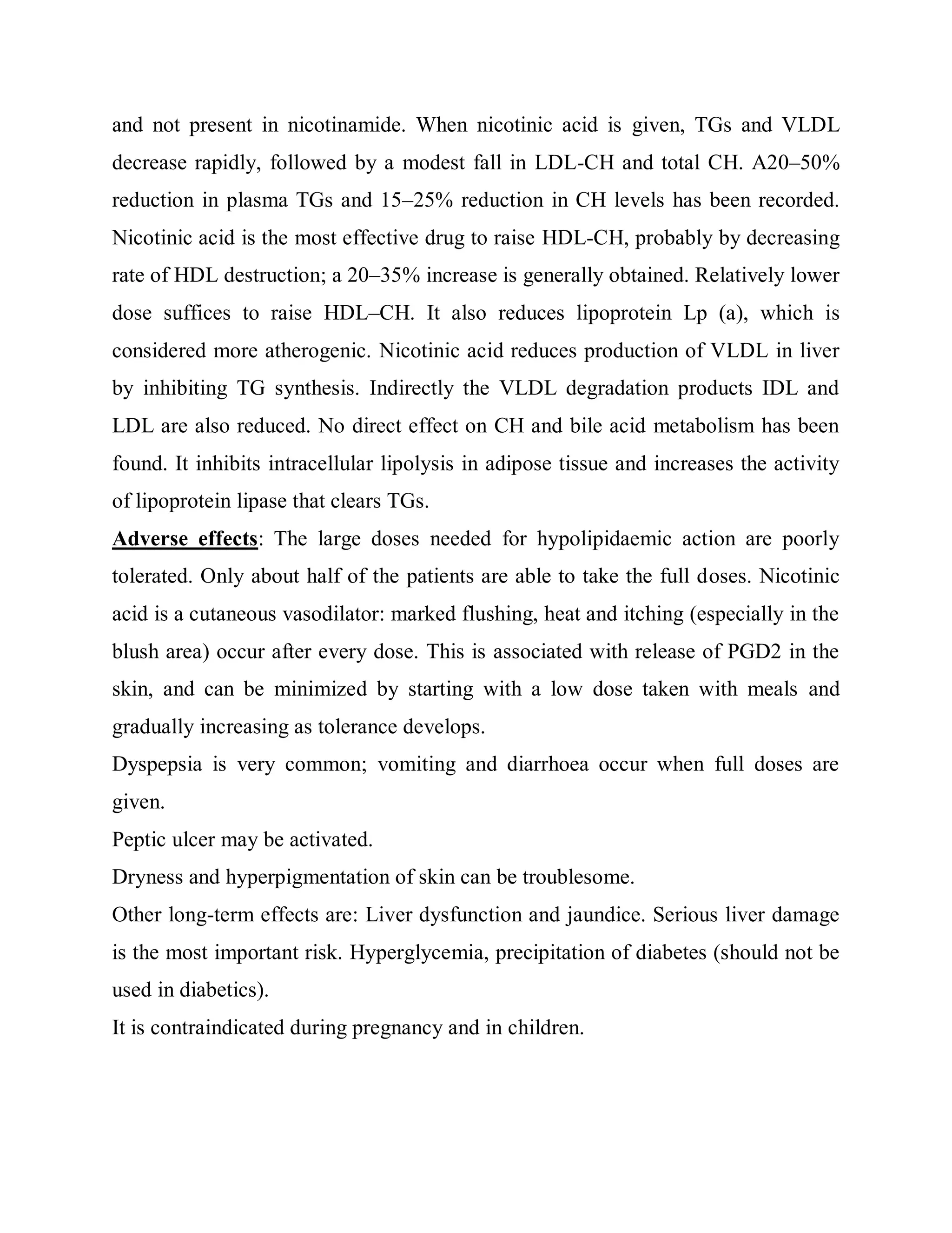 Anti-Hyperlipidimic drugs.pdf, CLASSIFICATION, MOA, Adverse effects ...