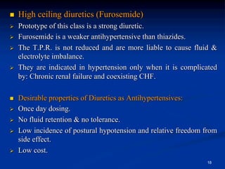 Anti hypertensive | PDF