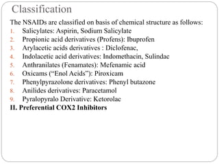 Anti inflammatory agents | PPTX