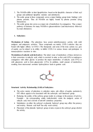 Anti inflammatory drugs | DOCX