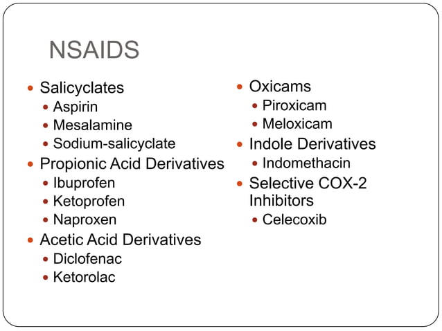 Anti inflammatory drugs flashcards | PPT