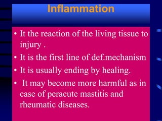Anti inflammatory drugs in farm animals | PPT