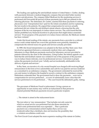 Anti Kickback | PDF