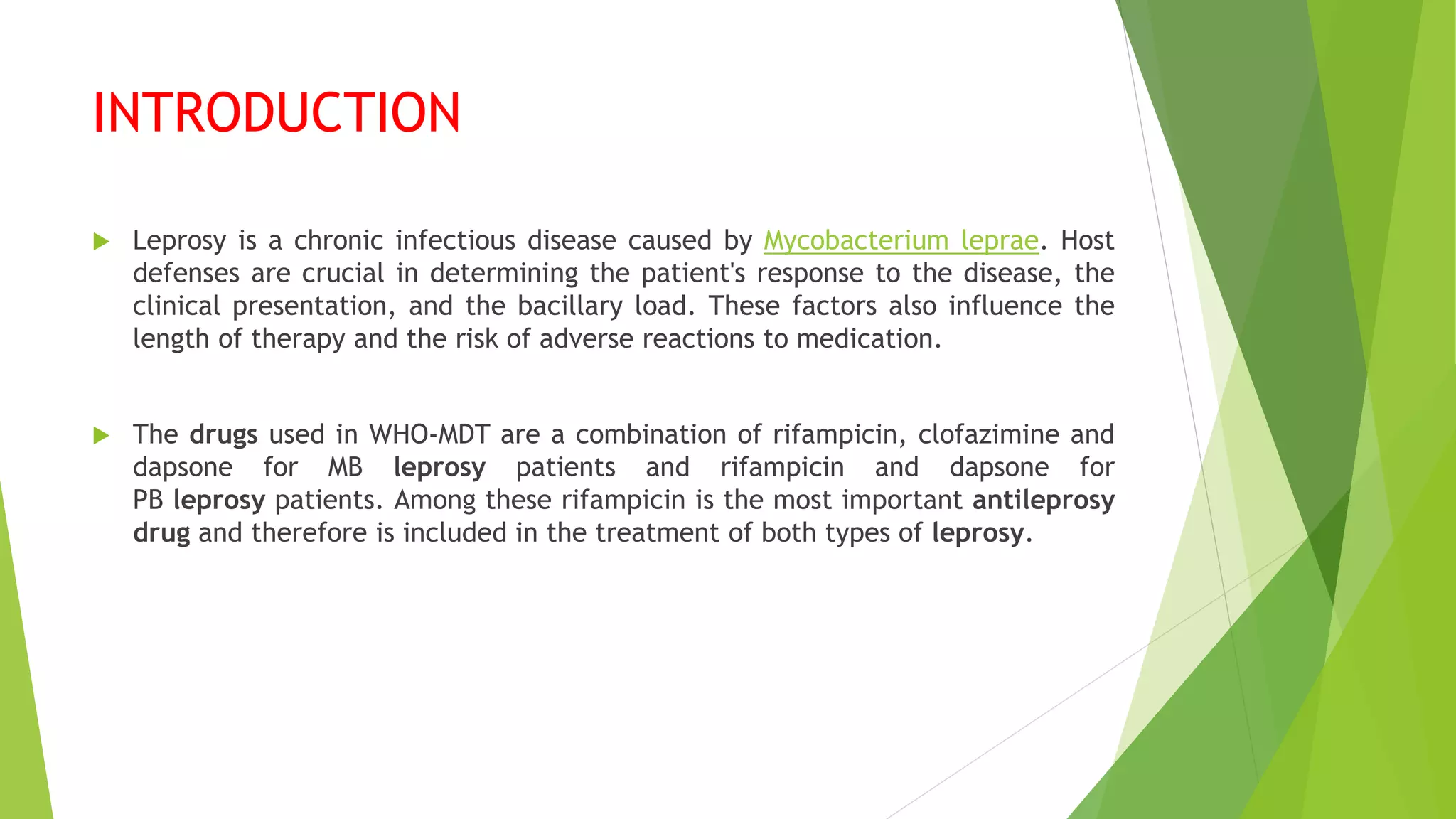 Anti leprosy drug | PPTX