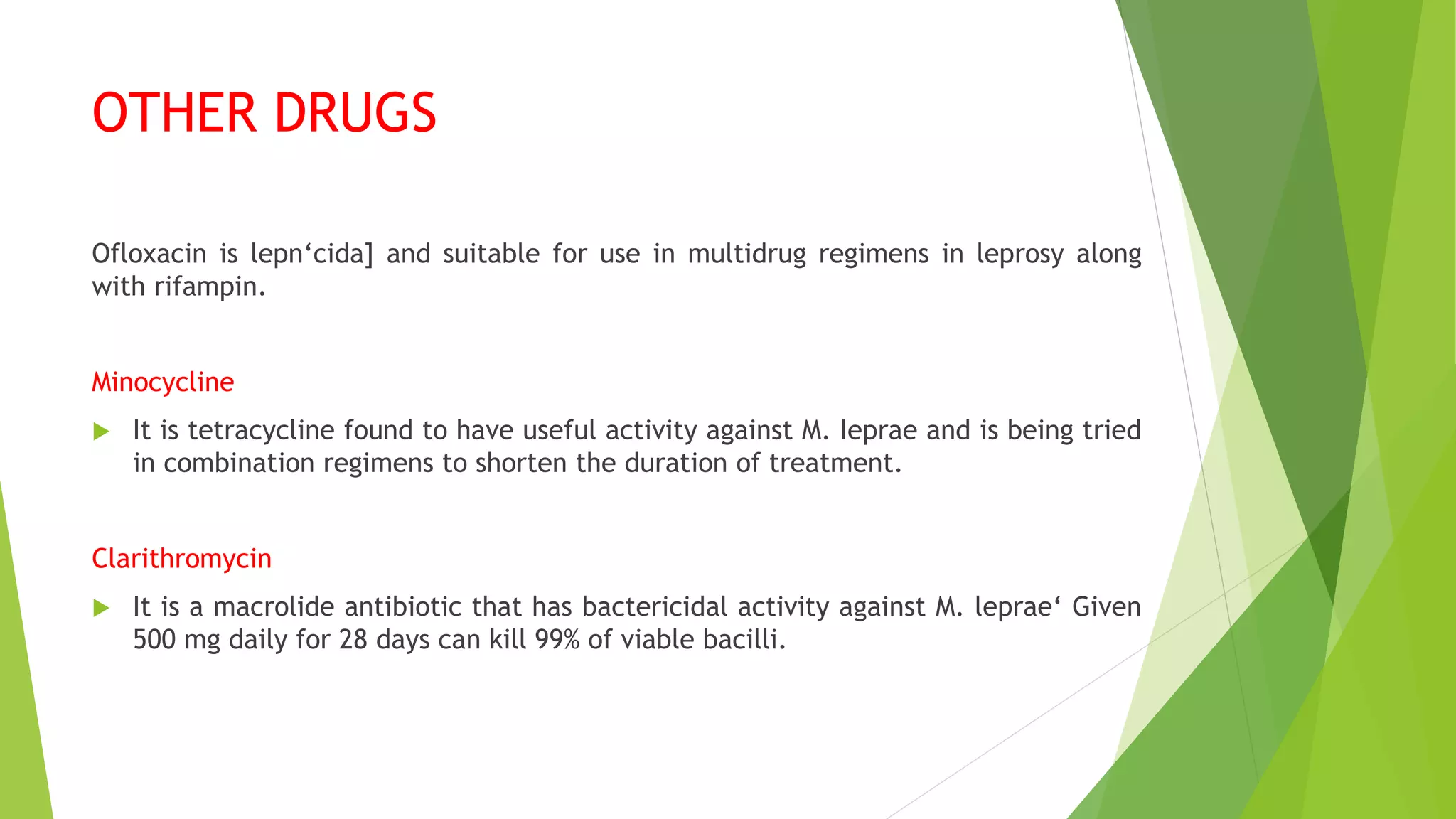 Anti leprosy drug | PPTX