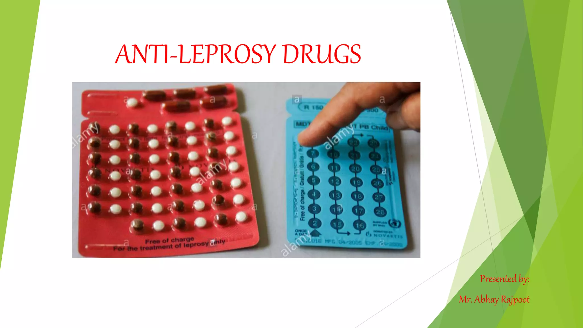 Anti leprosy drug | PPT Anti leprosy drug | PPT