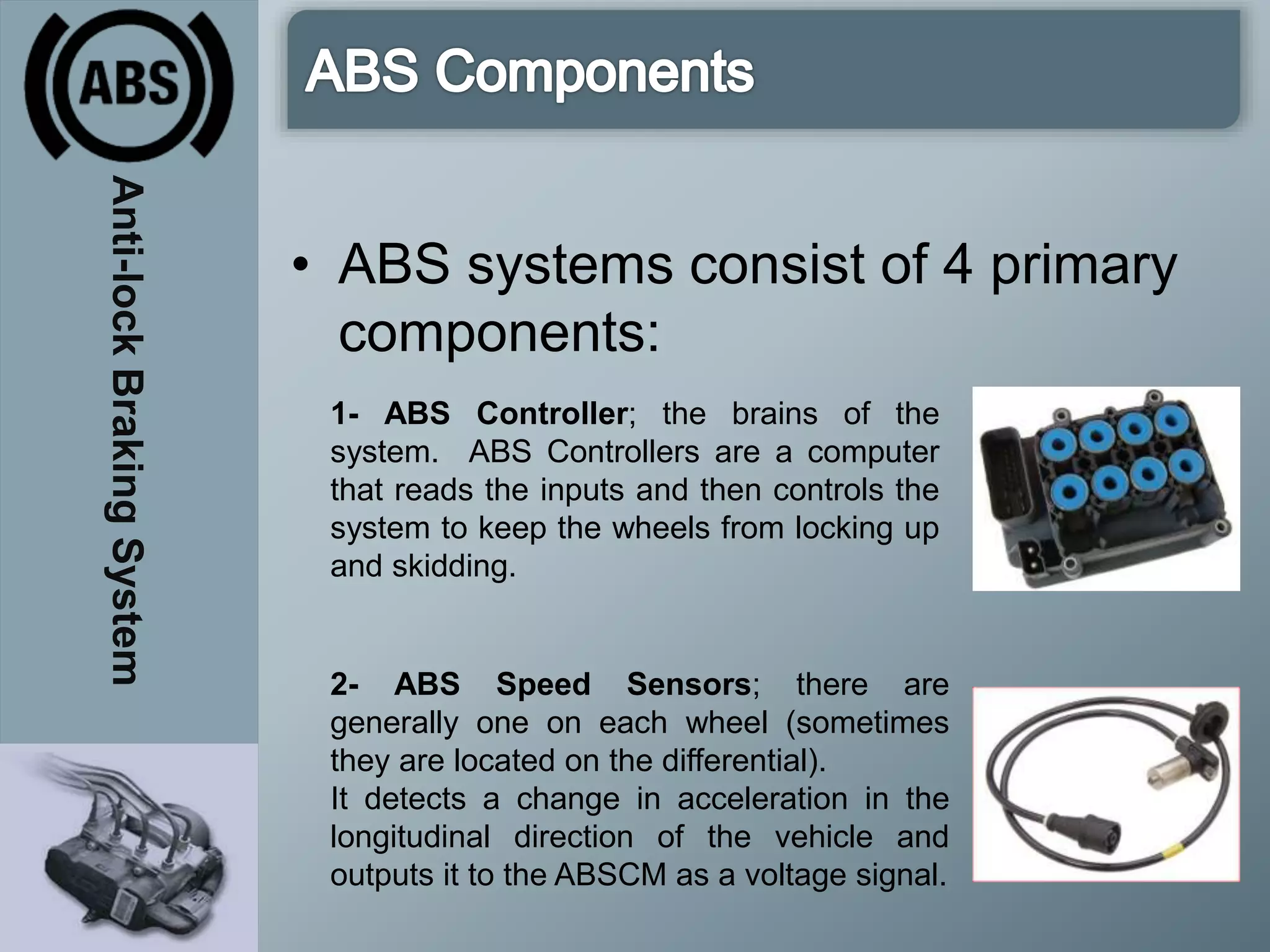 Anti-lock Braking System (ABS) | PPTX