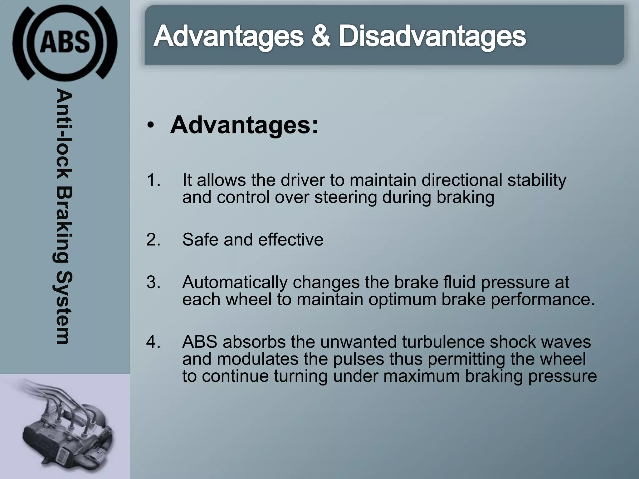 Anti-lock Braking System (ABS) | PPTX