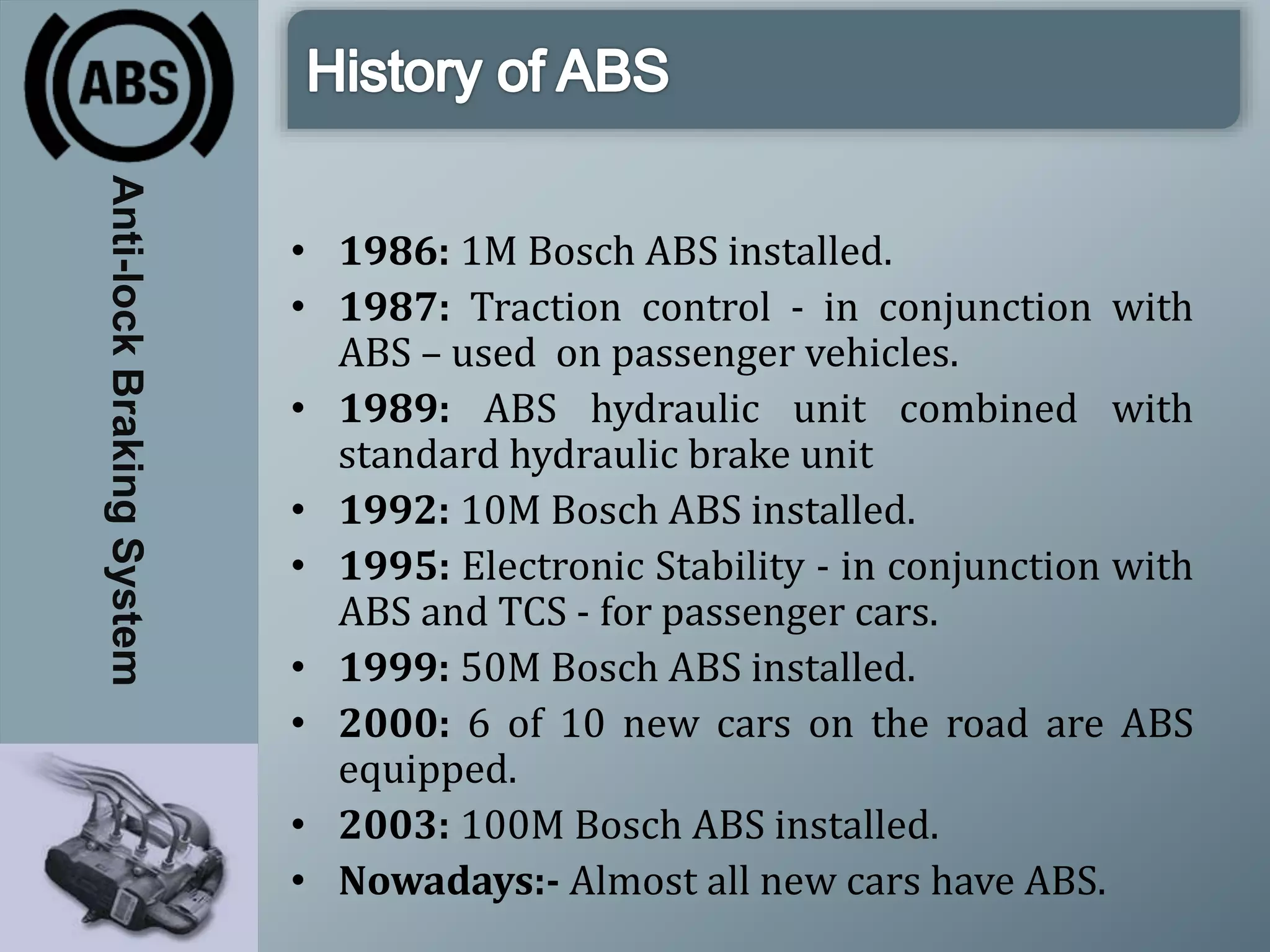 Anti-lock Braking System (ABS) | PPTX