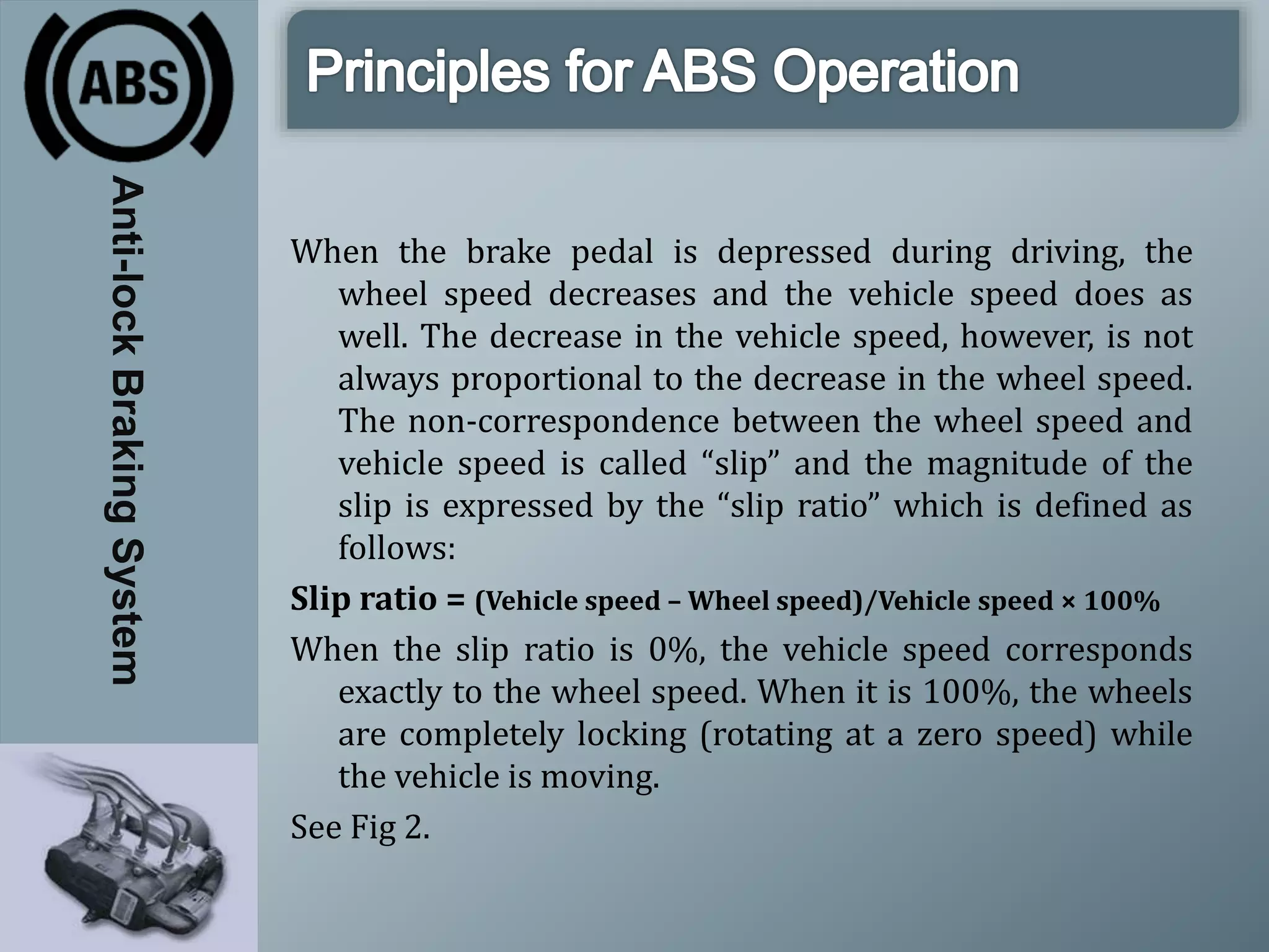 Anti-lock Braking System (ABS) | PPTX