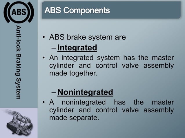 Anti-lock Braking System (ABS) | PPTX