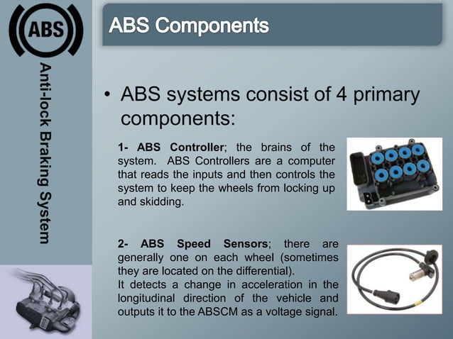 Anti-lock Braking System (ABS) | PPTX