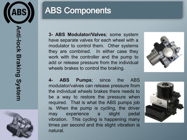 Anti-lock Braking System (ABS) | PPTX