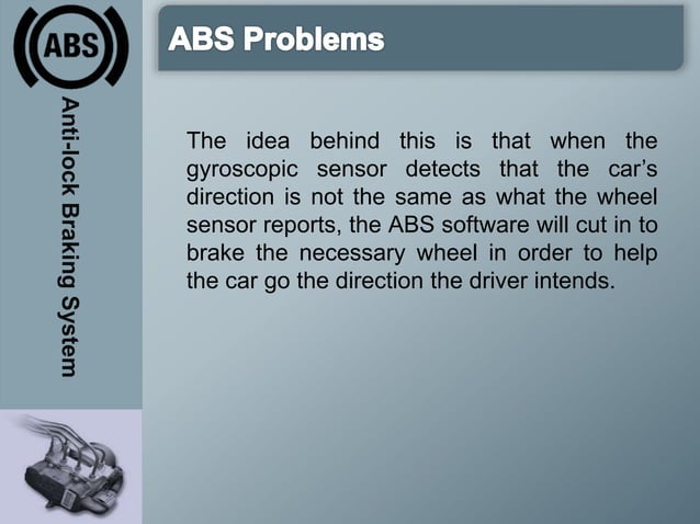 Anti-lock Braking System (ABS) | PPTX