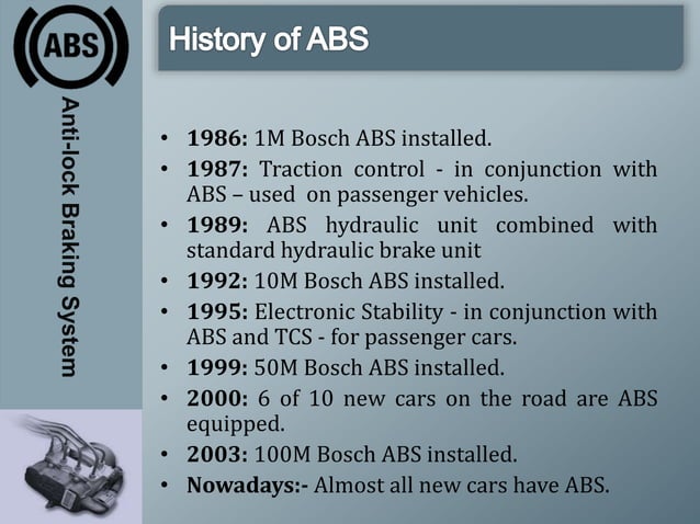 Anti-lock Braking System (ABS) | PPTX