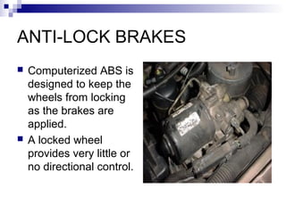 Anti-Lock braking system | PPT | Auto Safety Technologies | Auto Technology
