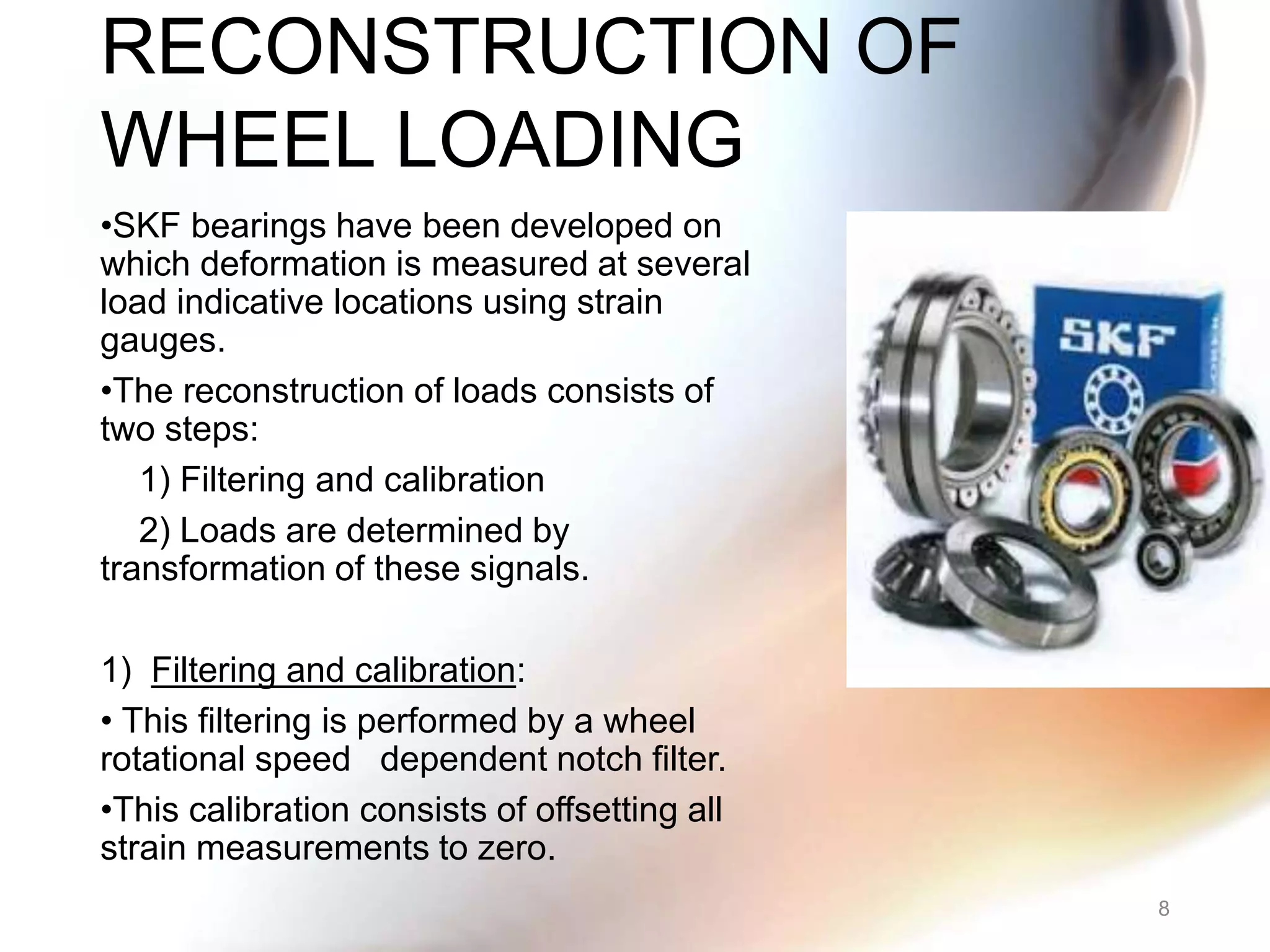 Anti lock braking control based on bearing deformation | PPTX