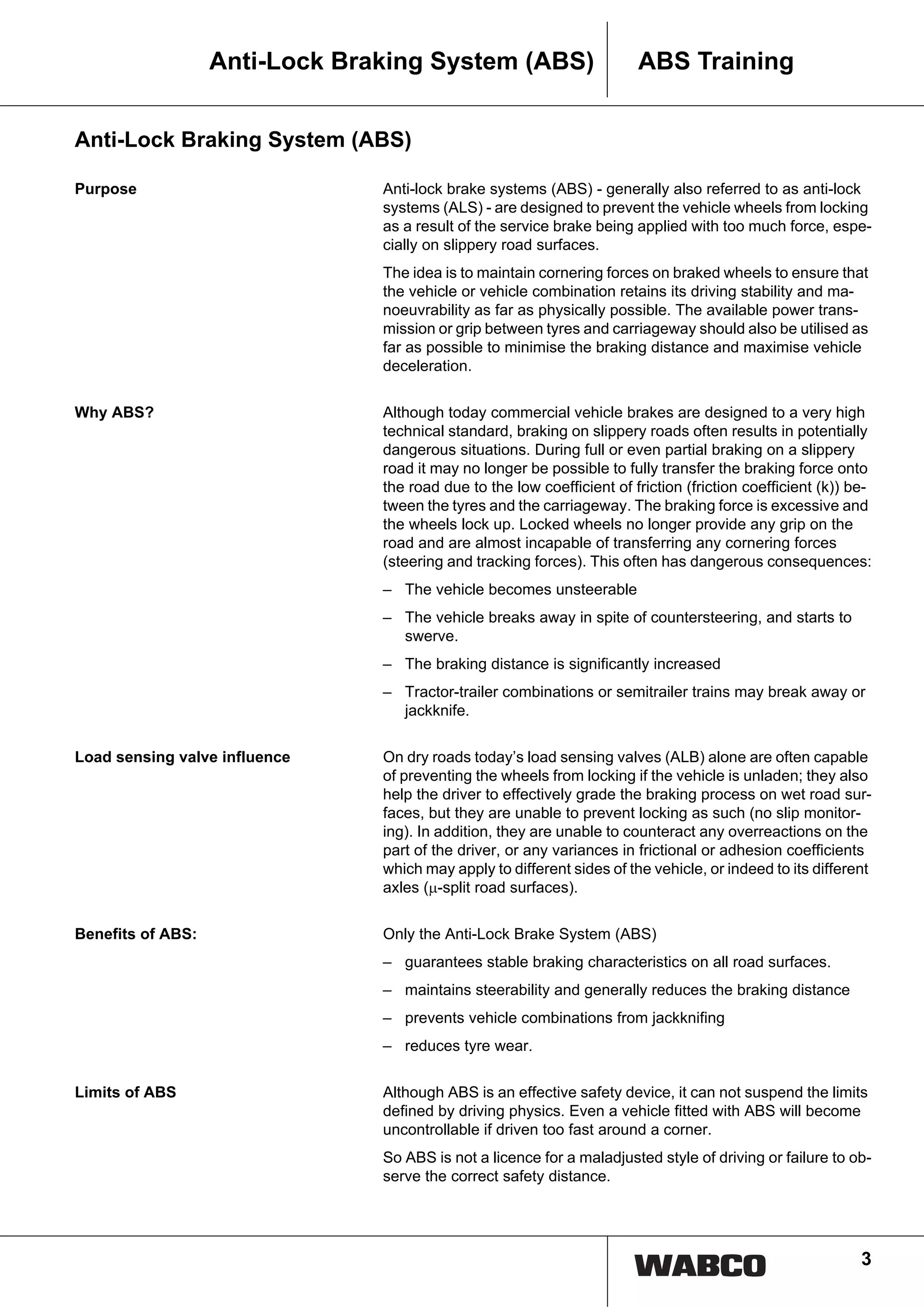 Anti lock braking system | PDF