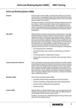 Anti lock braking system | PDF