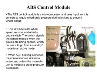 Anti lock braking system | PPT
